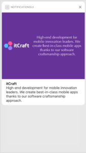 iOS UserNotifications Tutorial - Example of Implementation | itCraft