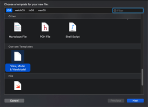 XCode Templates tutorial - How to create custom template step by step