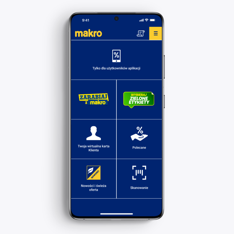 Makro | A mobile app improving business customers’ experience