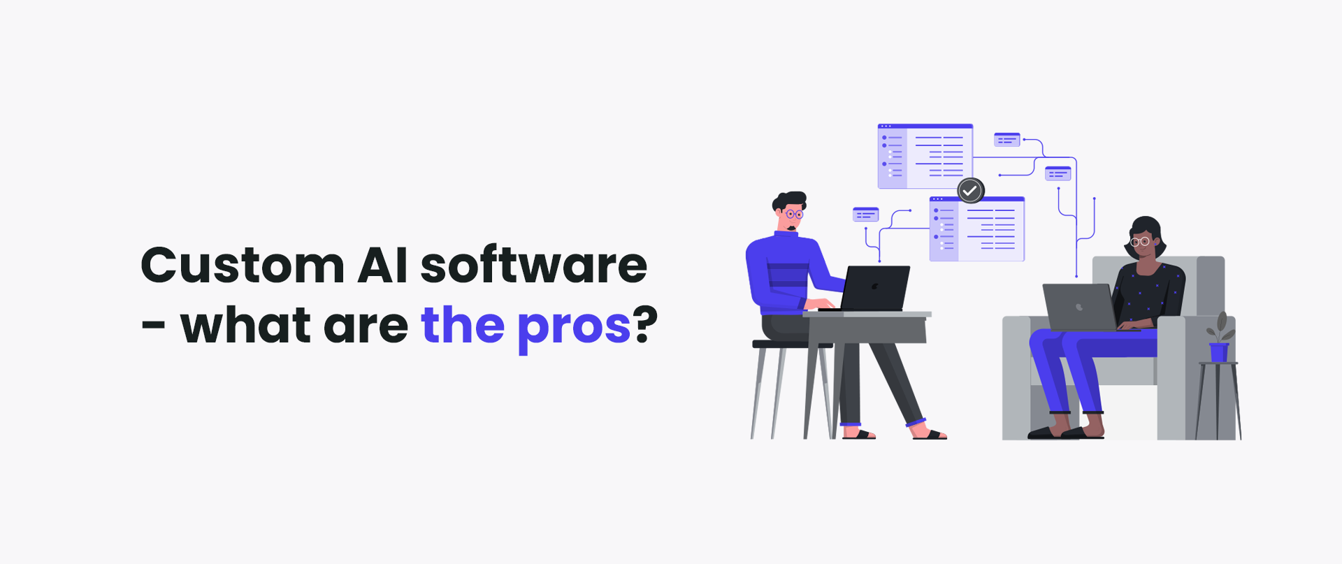 Custom app development vs ready-made app for artificial intelligence