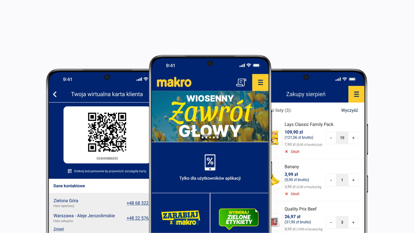 Makro | A mobile app improving business customers’ experience