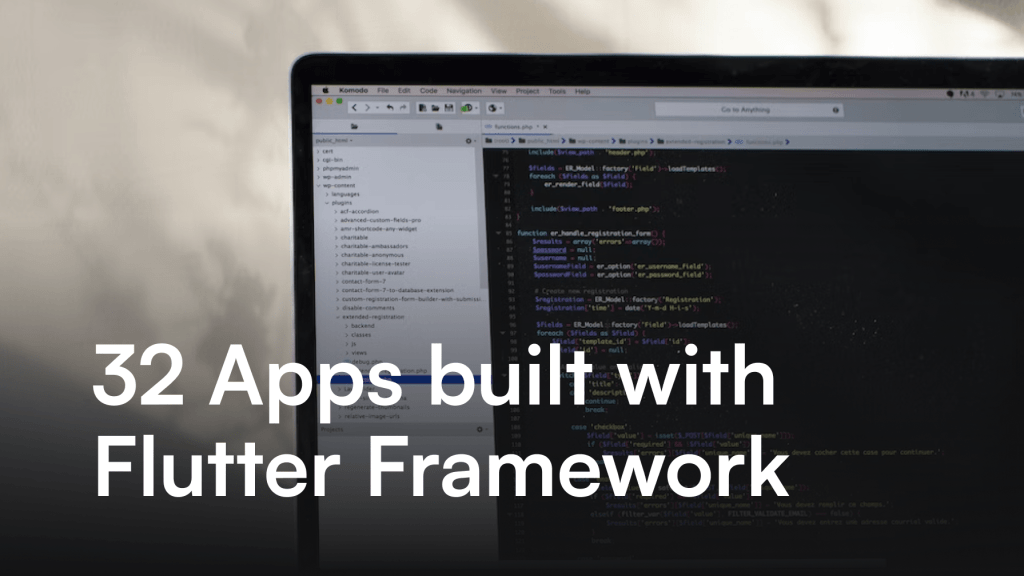 32 Apps built with Flutter Framework - itCraft blog